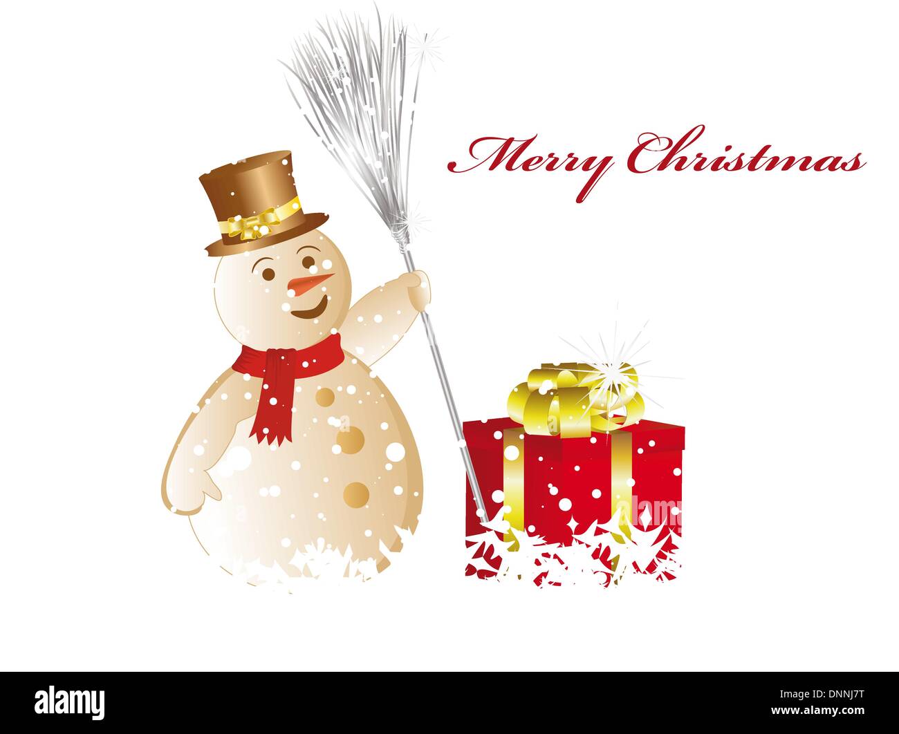 Beautiful vector Christmas (New Year) background for design use Stock ...