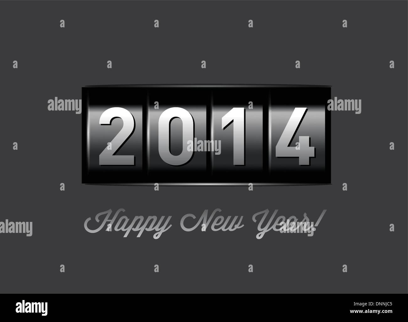 2014 number Stock Vector Images - Alamy