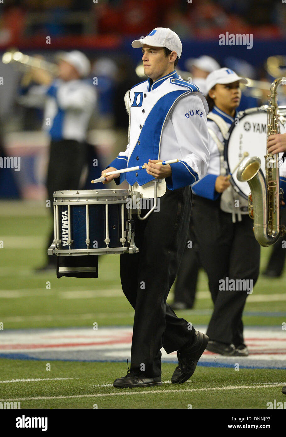 Blue devils marching hi-res stock photography and images - Alamy
