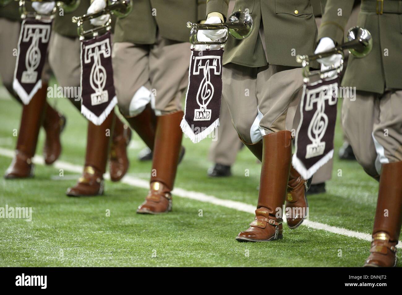 Atlanta, GA, USA. 31st Dec, 2013. December 31, 2013: Texas A&M Fighting ...