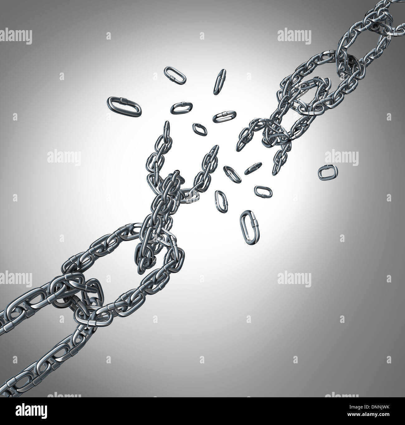 Breaking chain group as a business concept for organization stress and ...