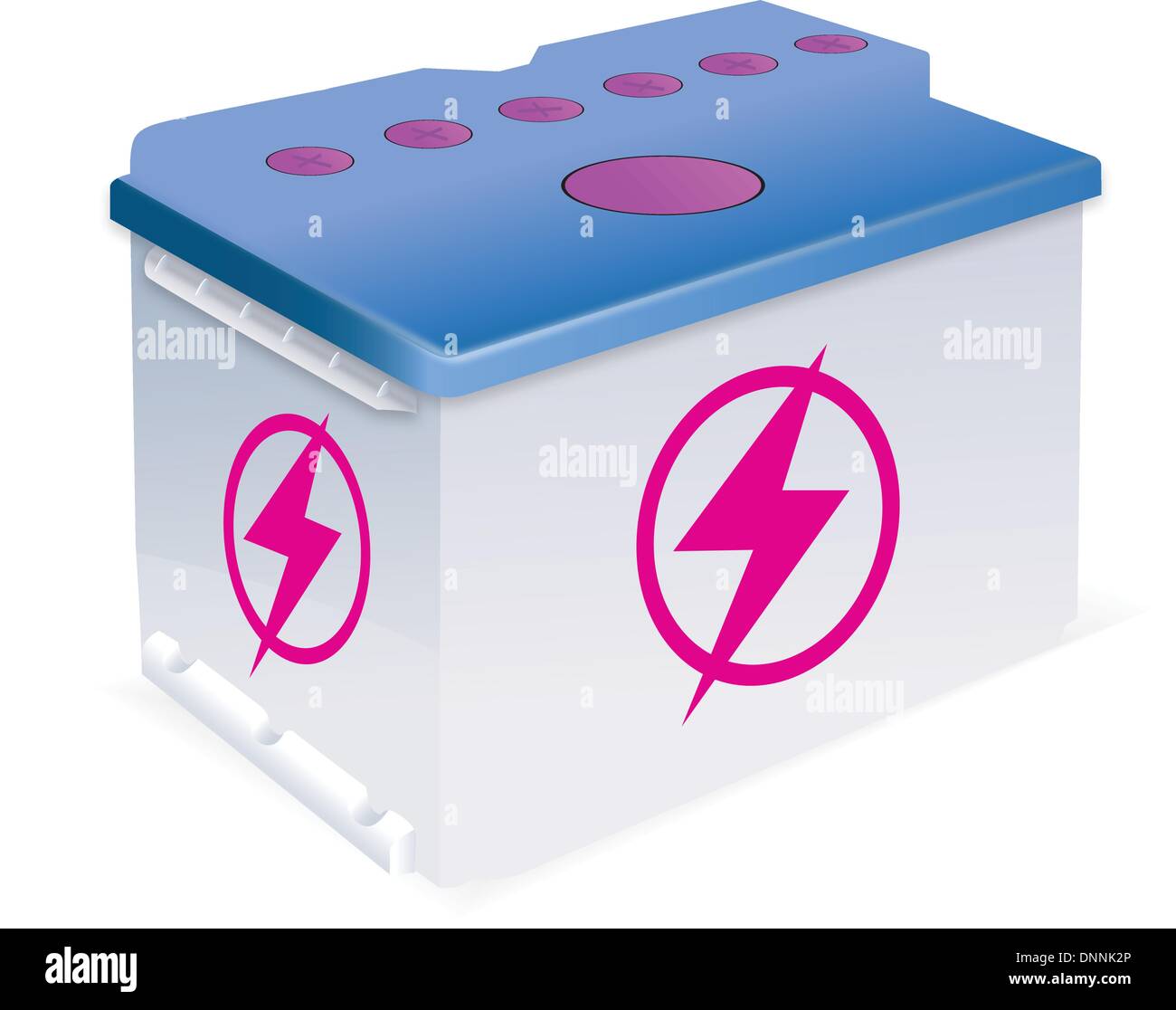 Battery positive terminal Stock Vector Images - Alamy