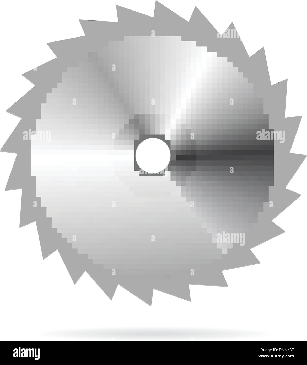 Saw tooth tool Stock Vector Images - Alamy