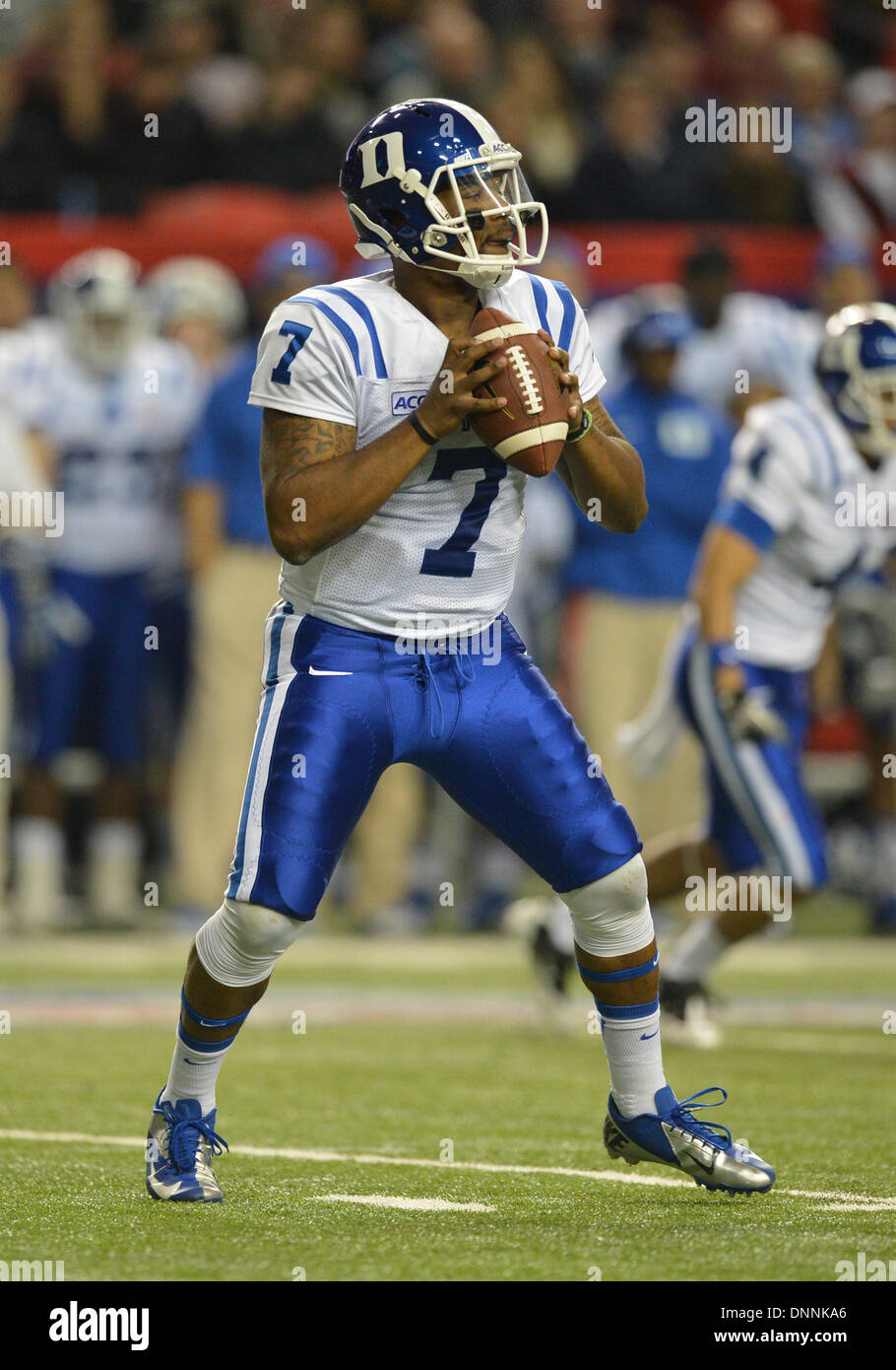 Atlanta, GA, USA. 31st Dec, 2013. December 31, 2013: Duke Blue Devils ...