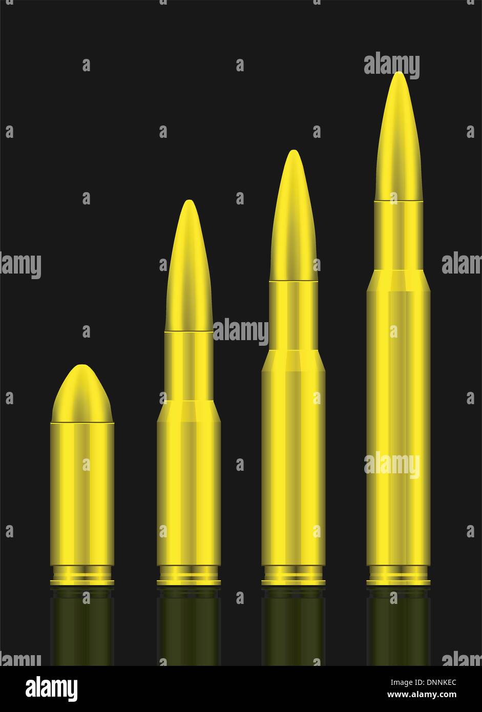 Shotgun bullets Stock Vector Images - Alamy