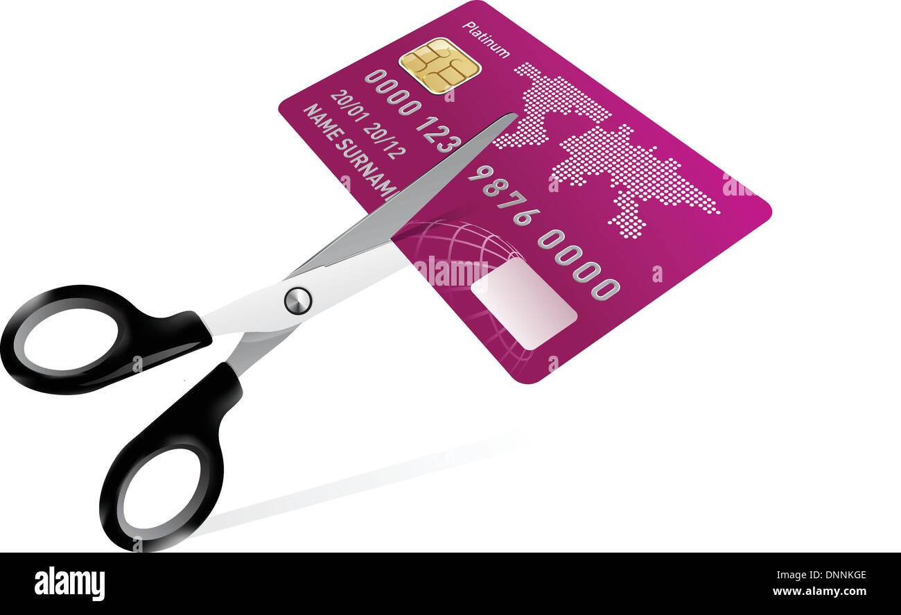 Charge it credit card Stock Vector Images - Alamy