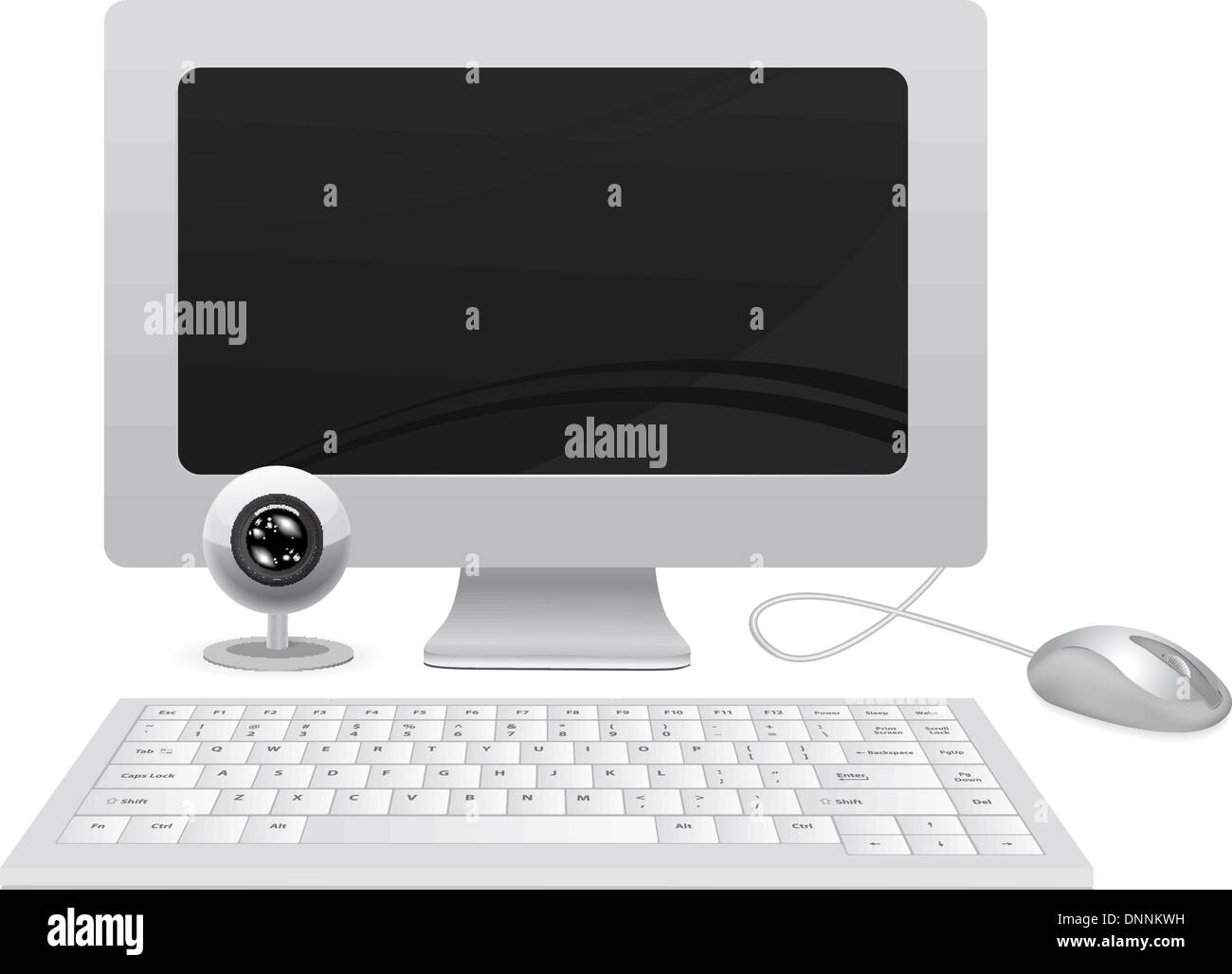 Tft computer screen Stock Vector Images - Alamy