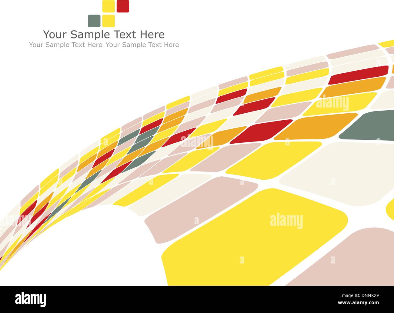 Vector illustration of abstract multicolor checked background Stock ...