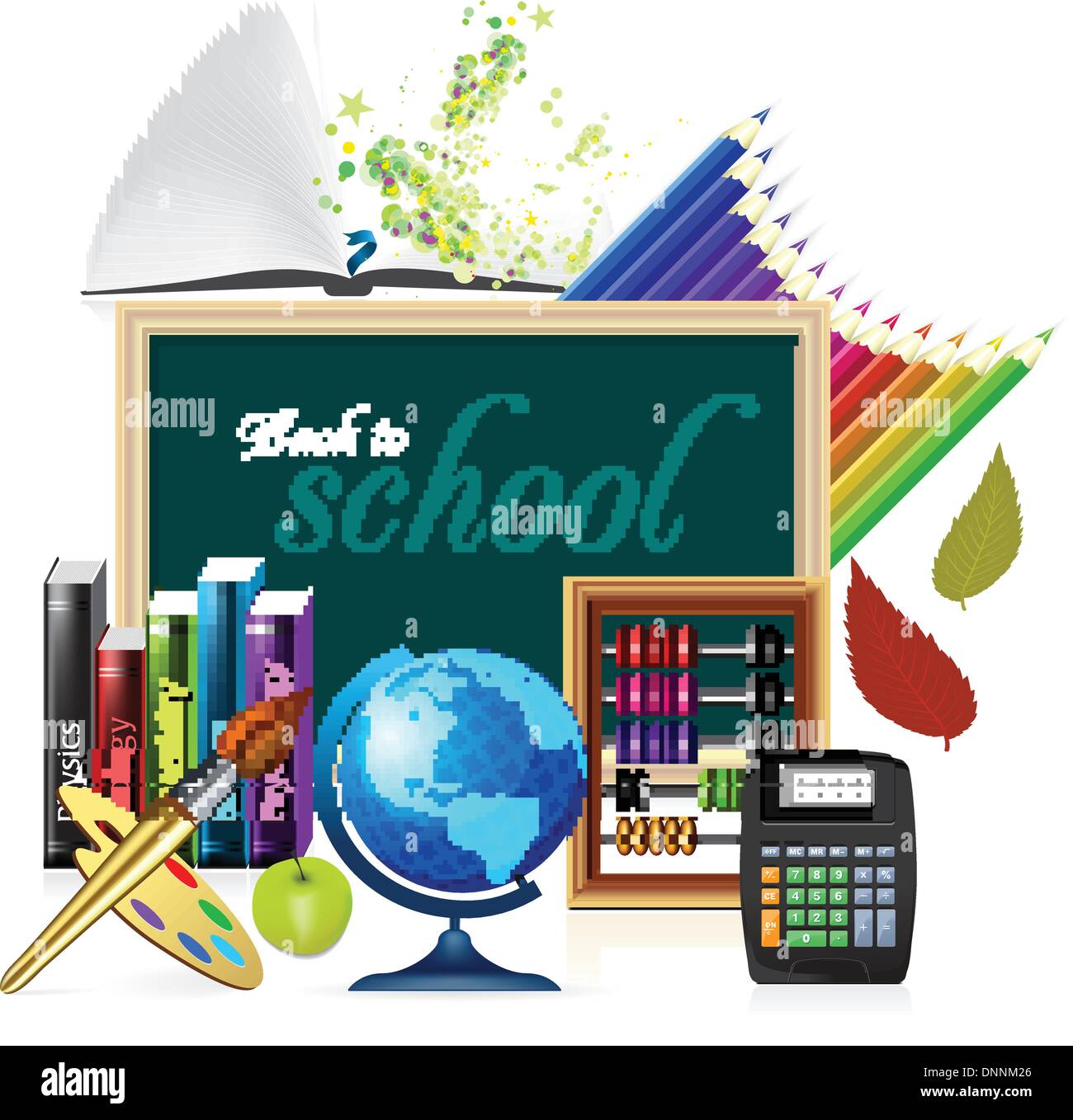 School range Stock Vector Images - Alamy