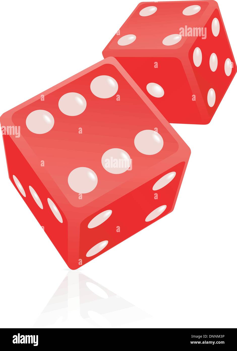 Spinning dice Stock Vector Images - Alamy