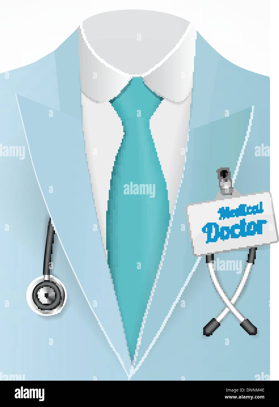 Doctors jacket Stock Vector Images - Alamy