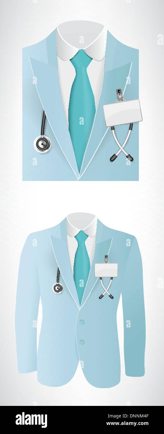 Doctors jacket Stock Vector Images - Alamy