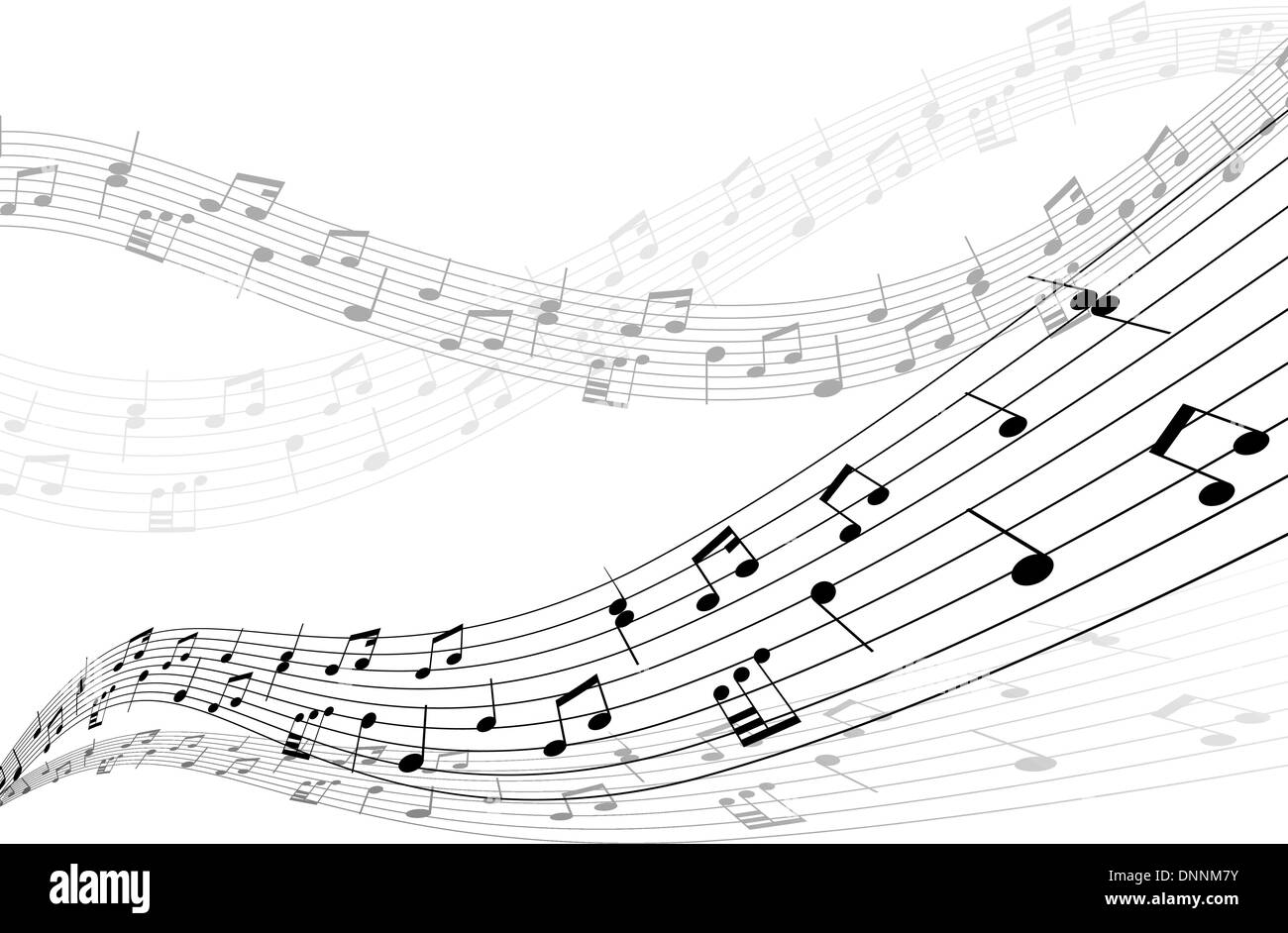 Musical notes stuff vector background for use in design Stock Vector ...