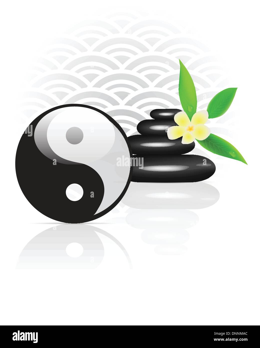 Yin yang vectors hi-res stock photography and images - Alamy