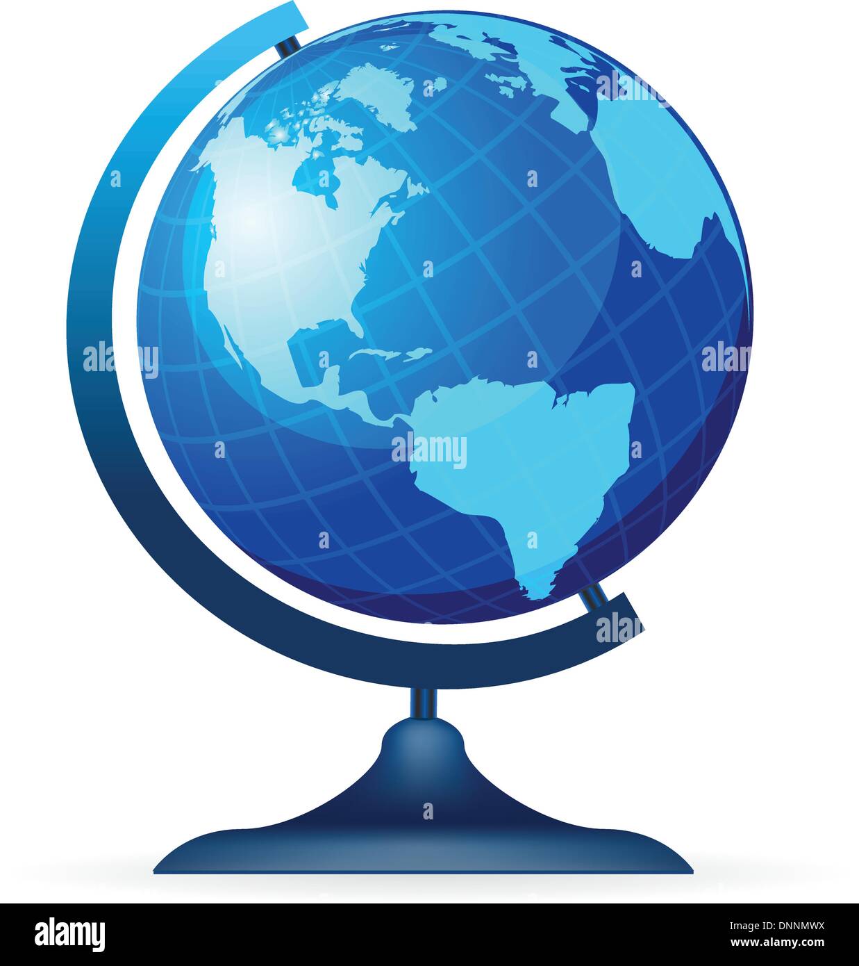 Terrestrial globe vector hi-res stock photography and images - Alamy