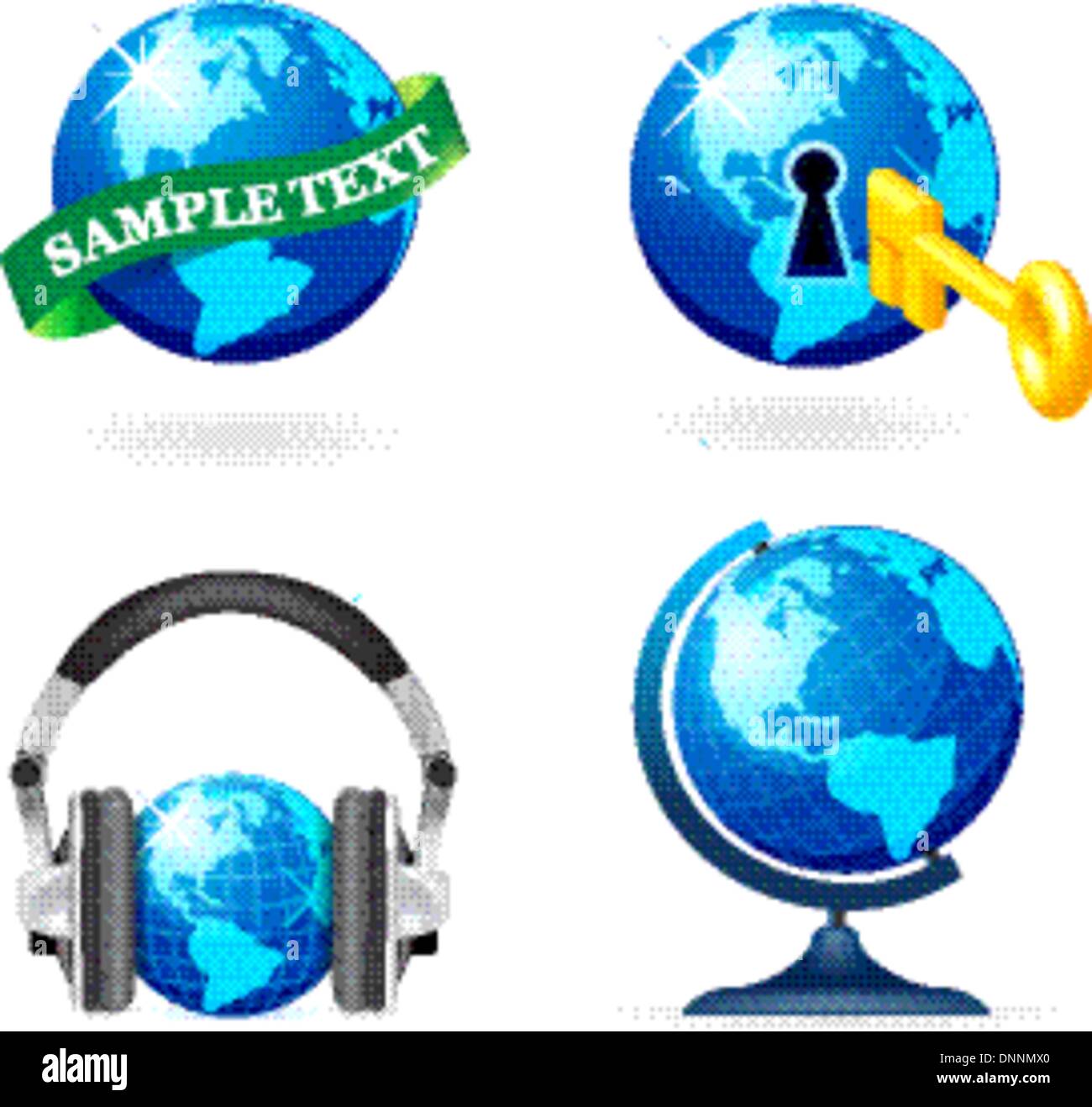 Map of key west Stock Vector Images - Alamy