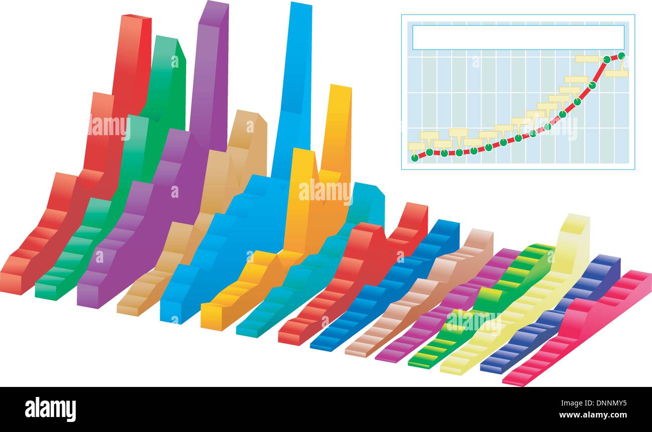 Stock market figures Stock Vector Images - Alamy