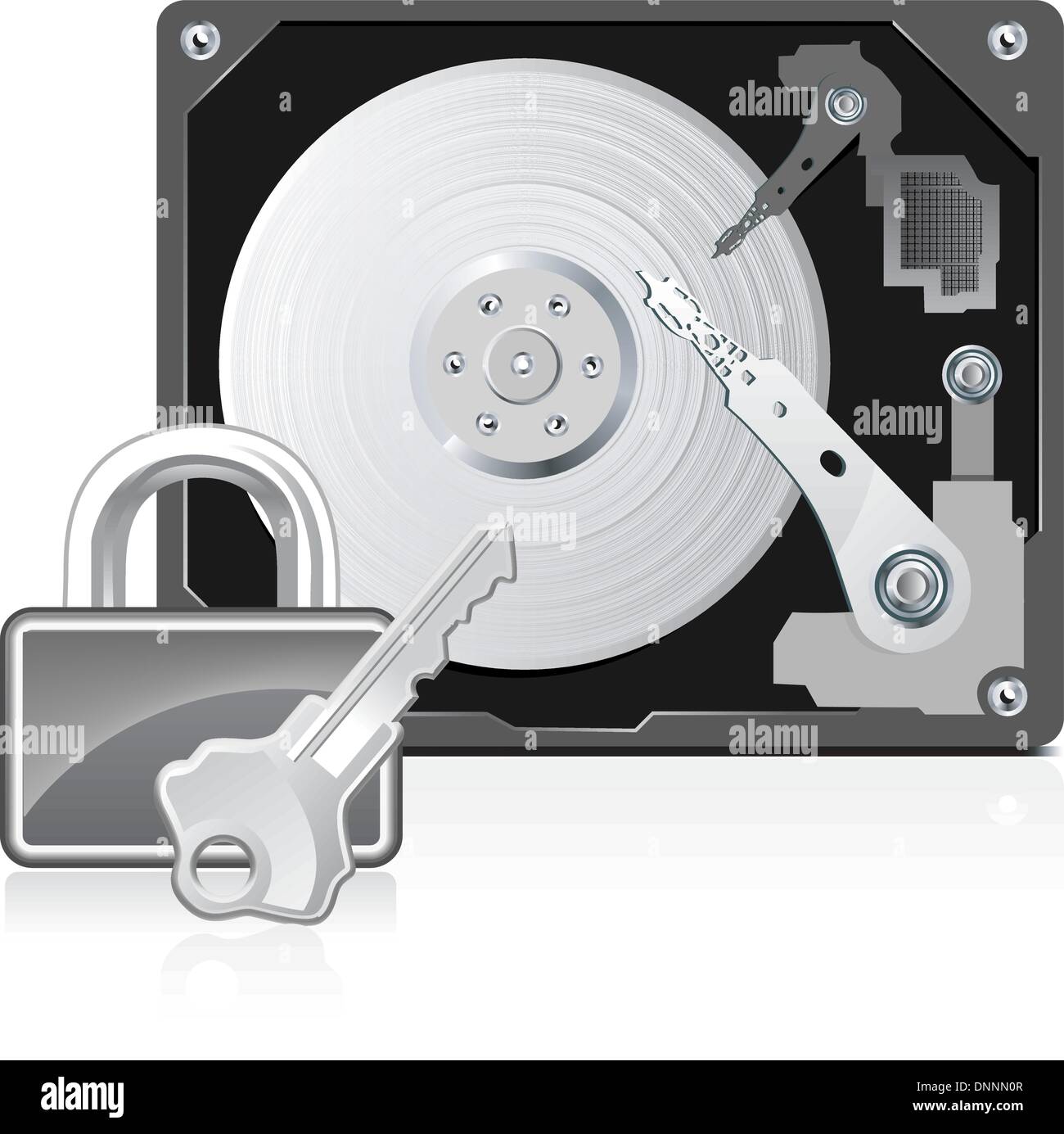 Harddrive vector vectors hi-res stock photography and images - Alamy