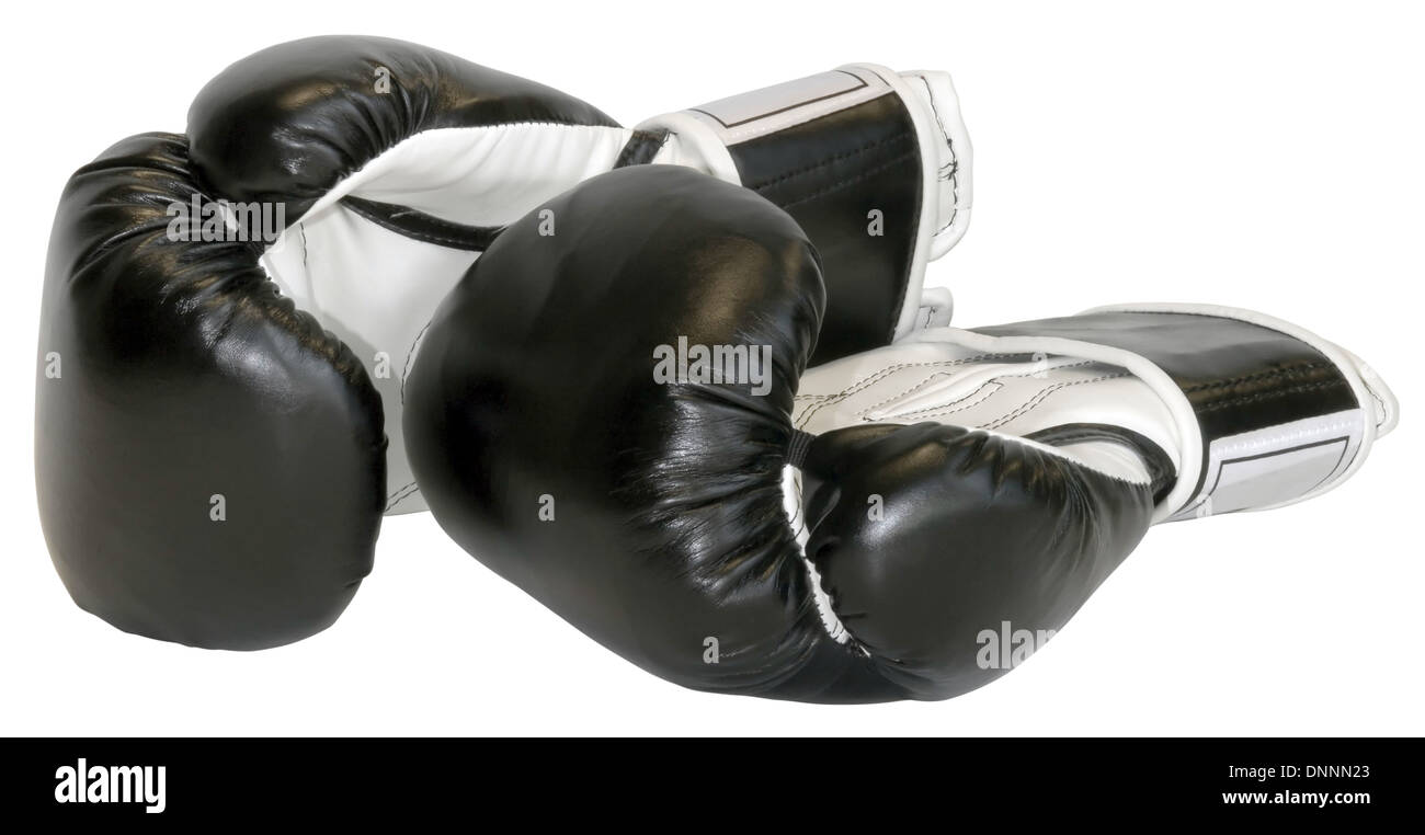 Boxing Gloves Isolated with Clipping Path Stock Photo - Alamy