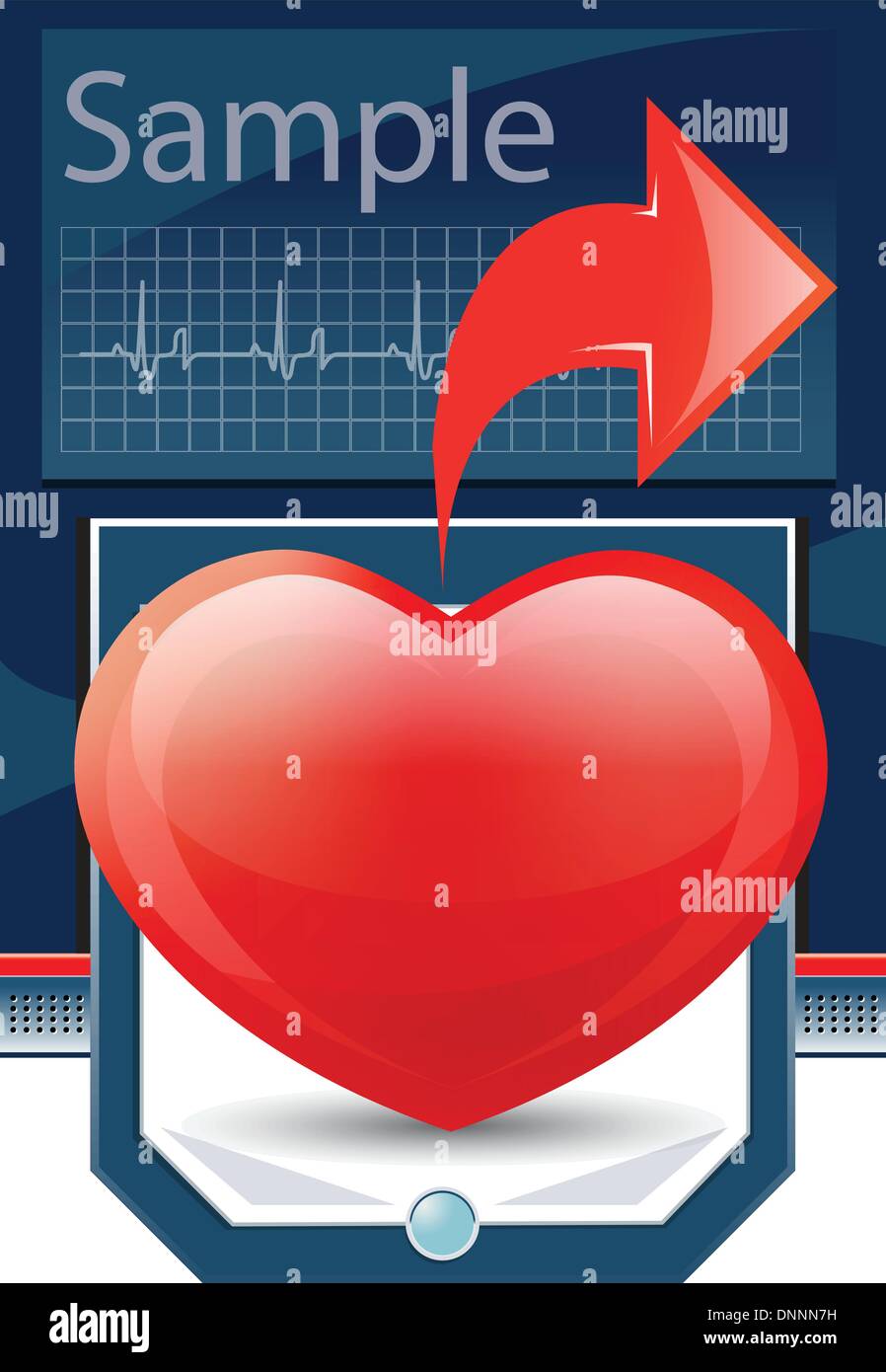 Heart meter Stock Vector Images - Alamy