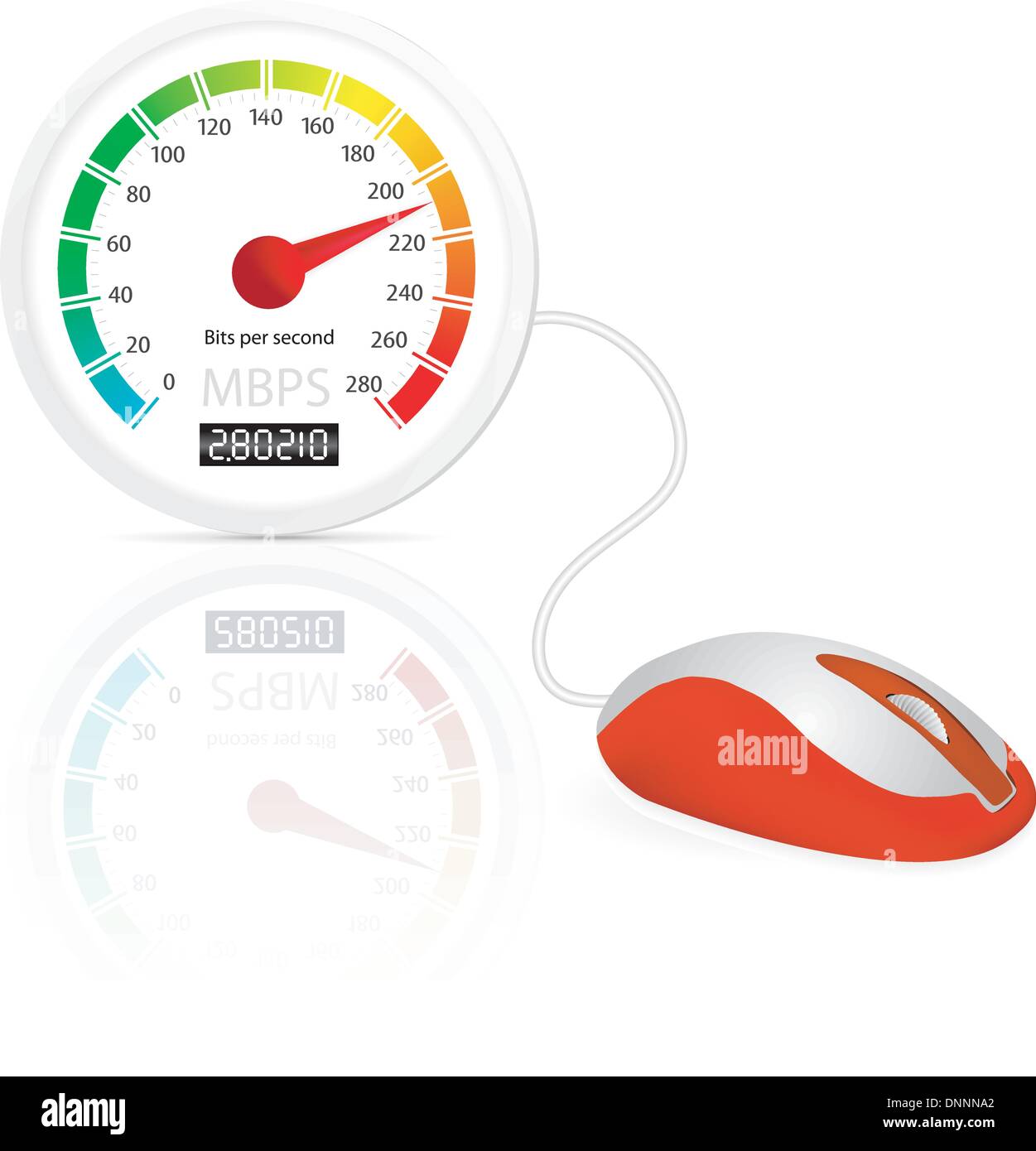 Speedtest Stock Vector Images - Alamy