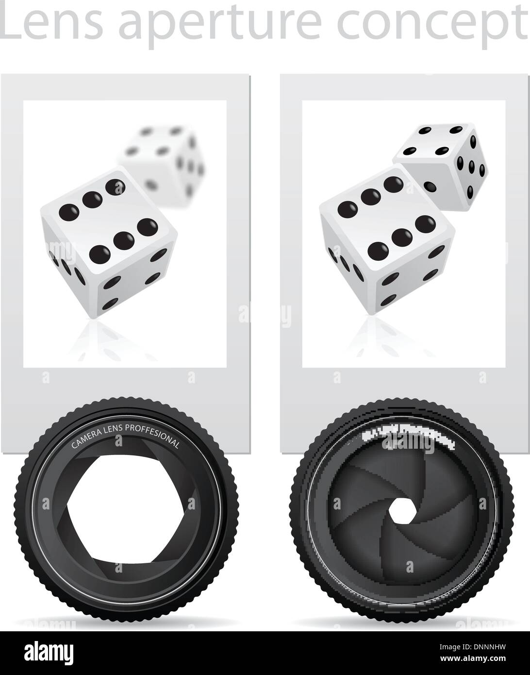 Lens photos Stock Vector Images - Alamy