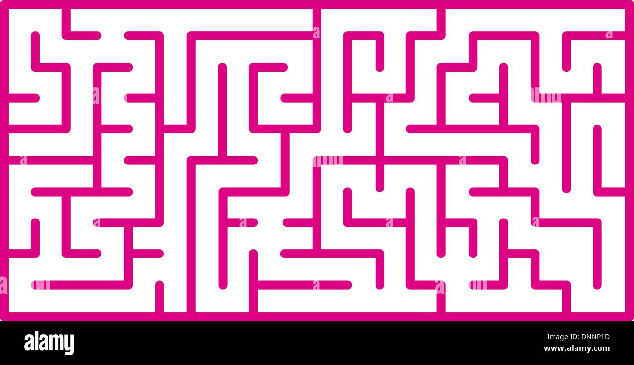 Grey maze Stock Vector Images - Alamy