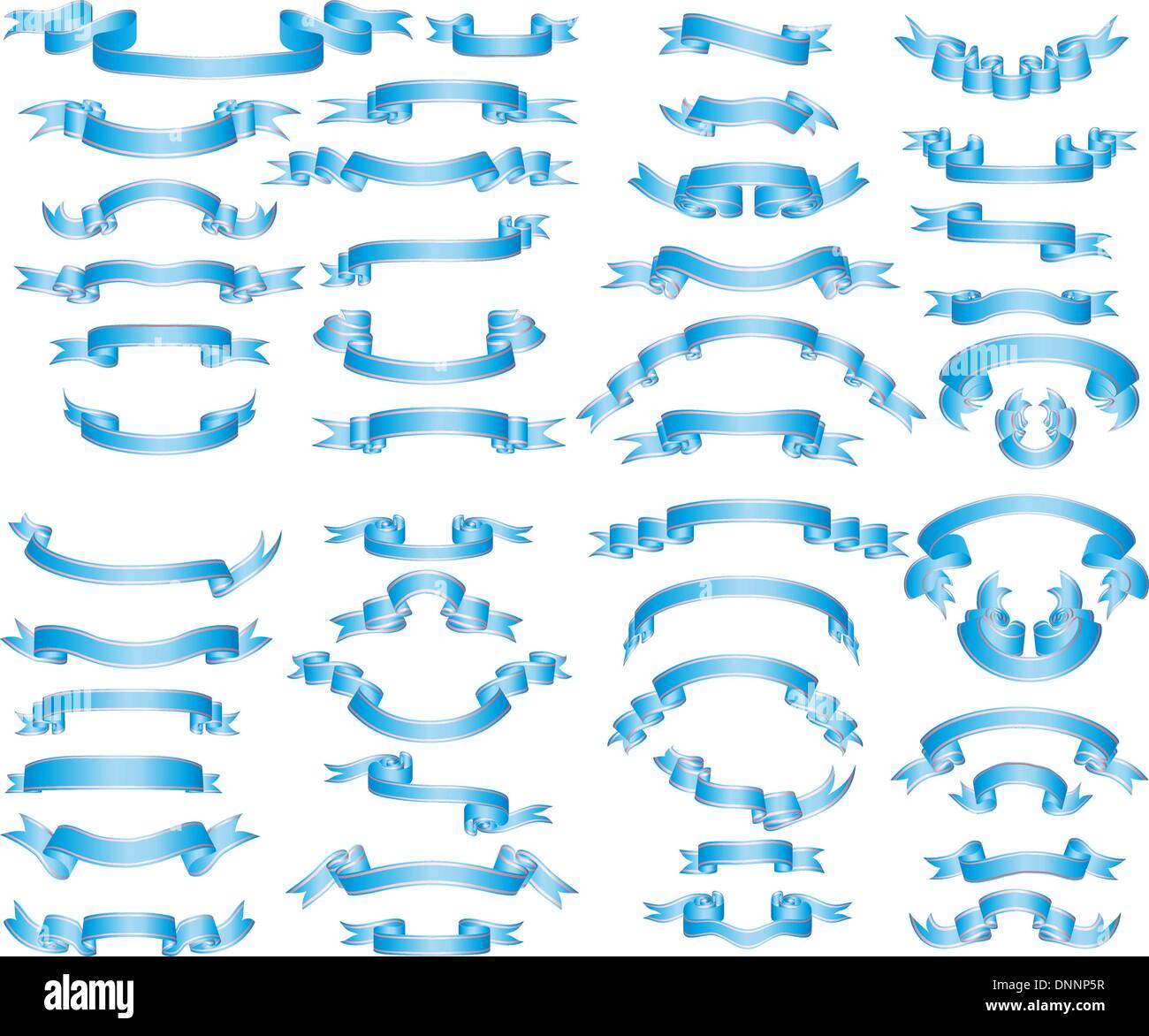 Set of different vector ribbons for design use Stock Vector Image & Art ...