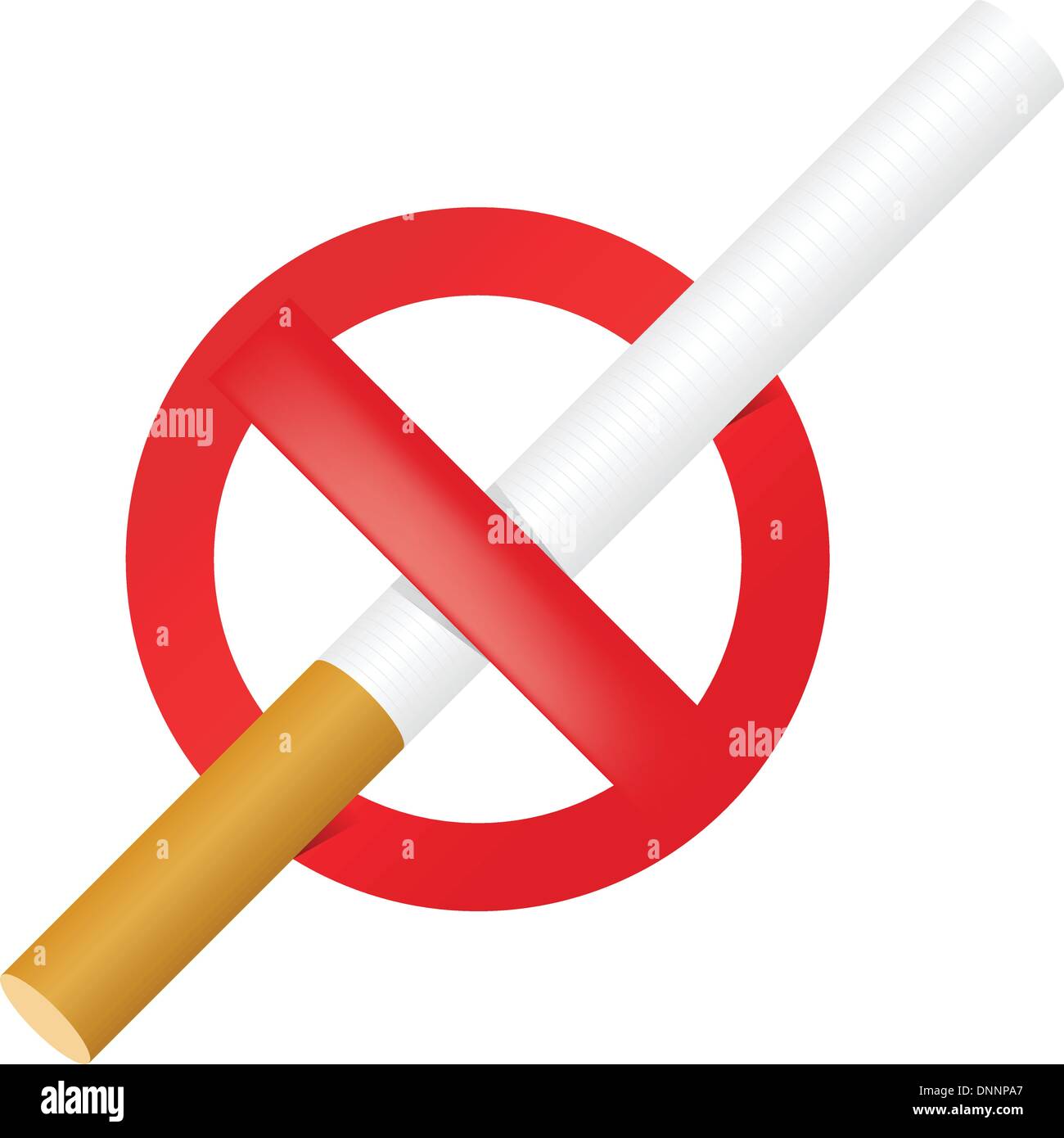 No smoking sign vector Stock Vector Images - Alamy