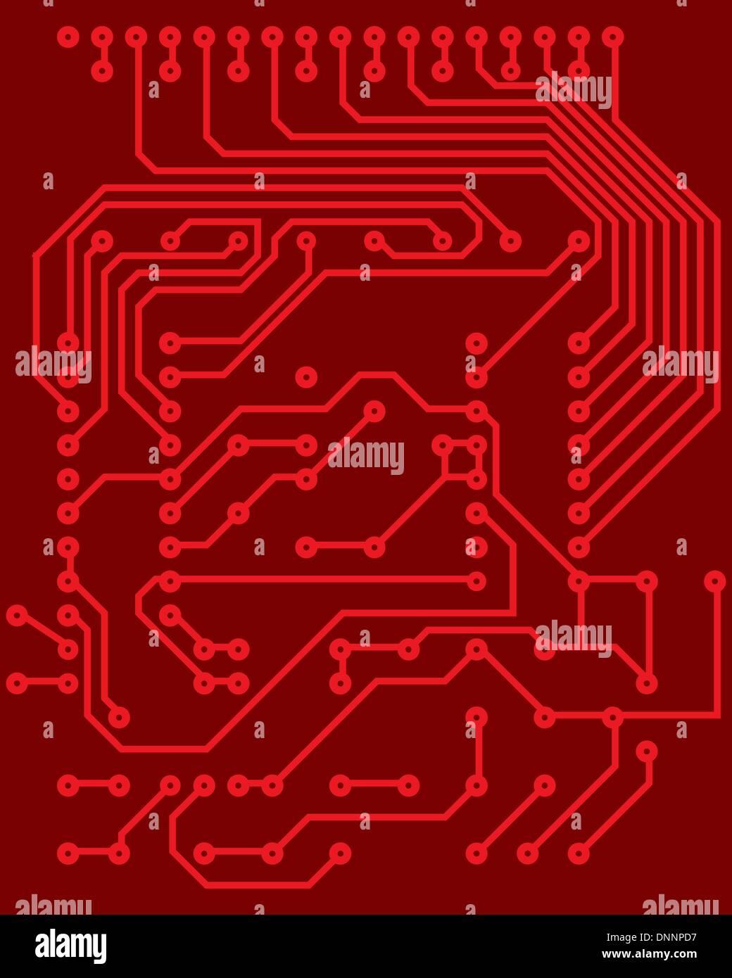Electric scheme for design use. Vector illustration Stock Vector Image ...