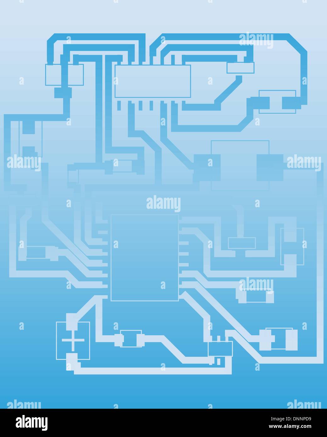 Electric scheme for design use. Vector illustration Stock Vector Image ...