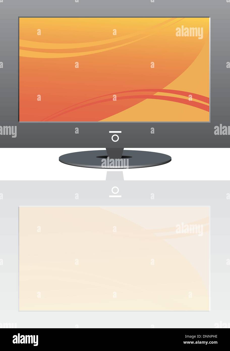 Lcd televisions Stock Vector Images - Alamy