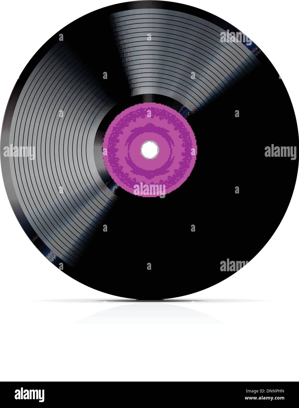 Vinil plate Stock Vector Images - Alamy