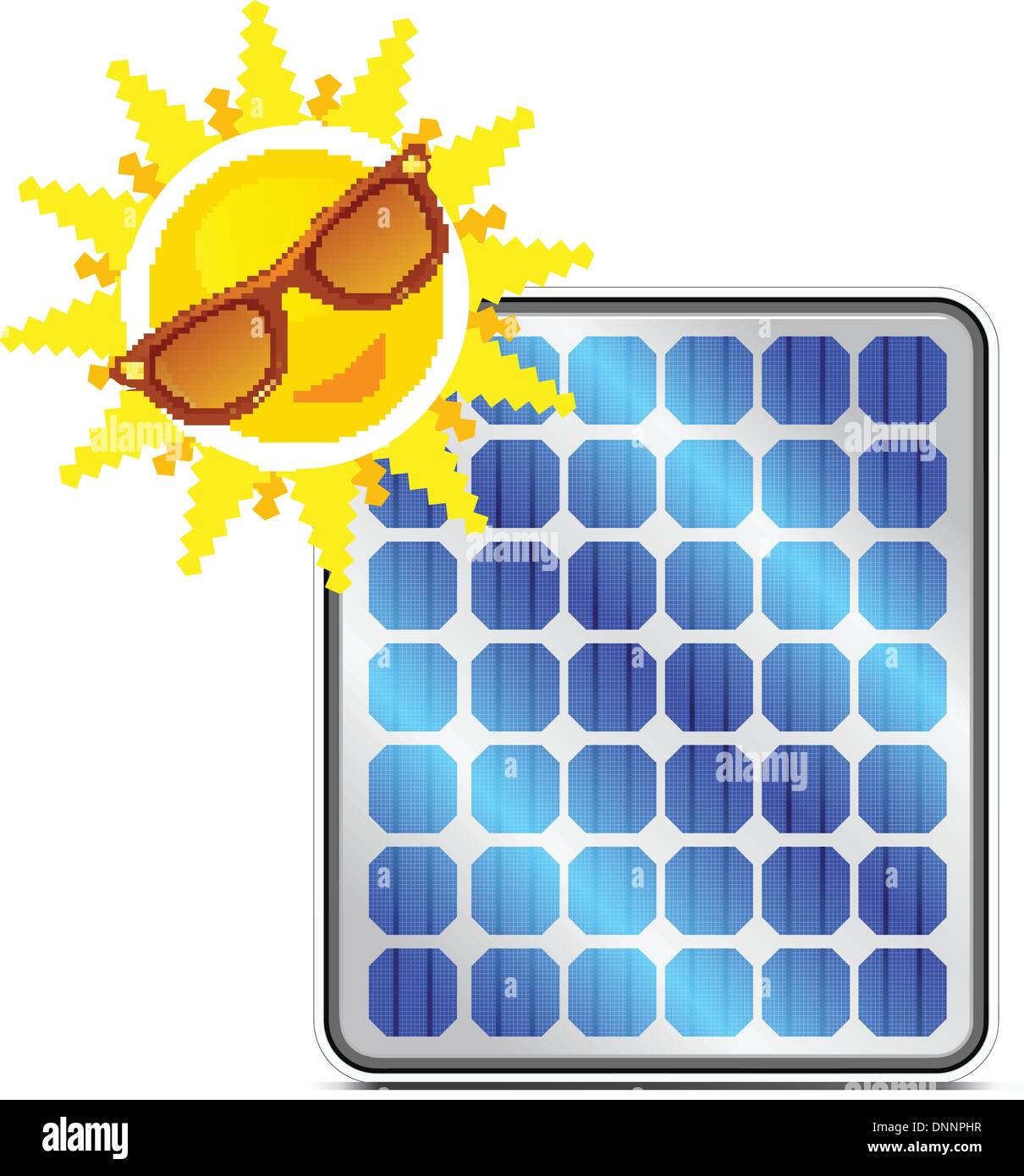 Happy sun Stock Vector Images - Alamy