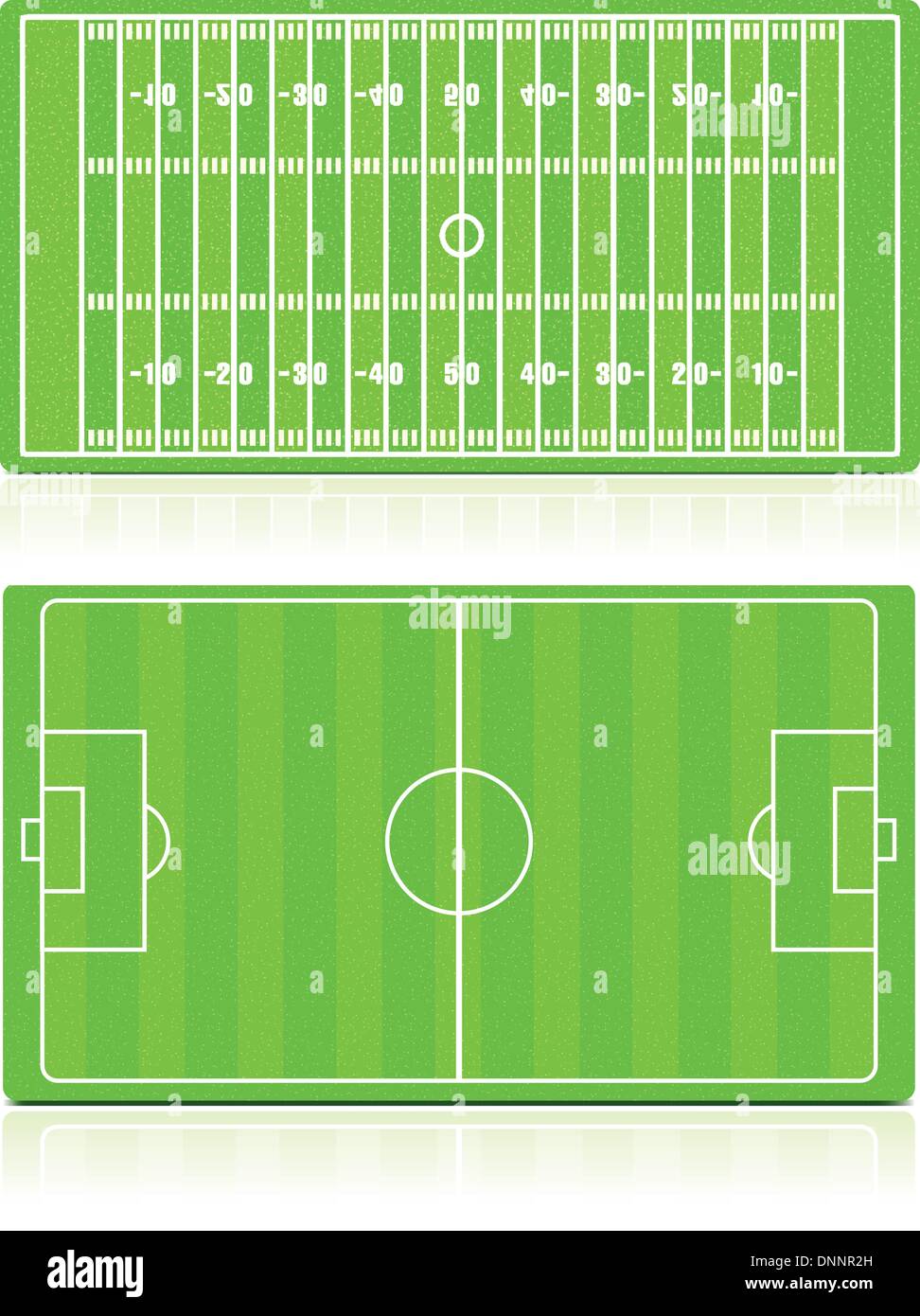 American football field markings hi-res stock photography and images ...
