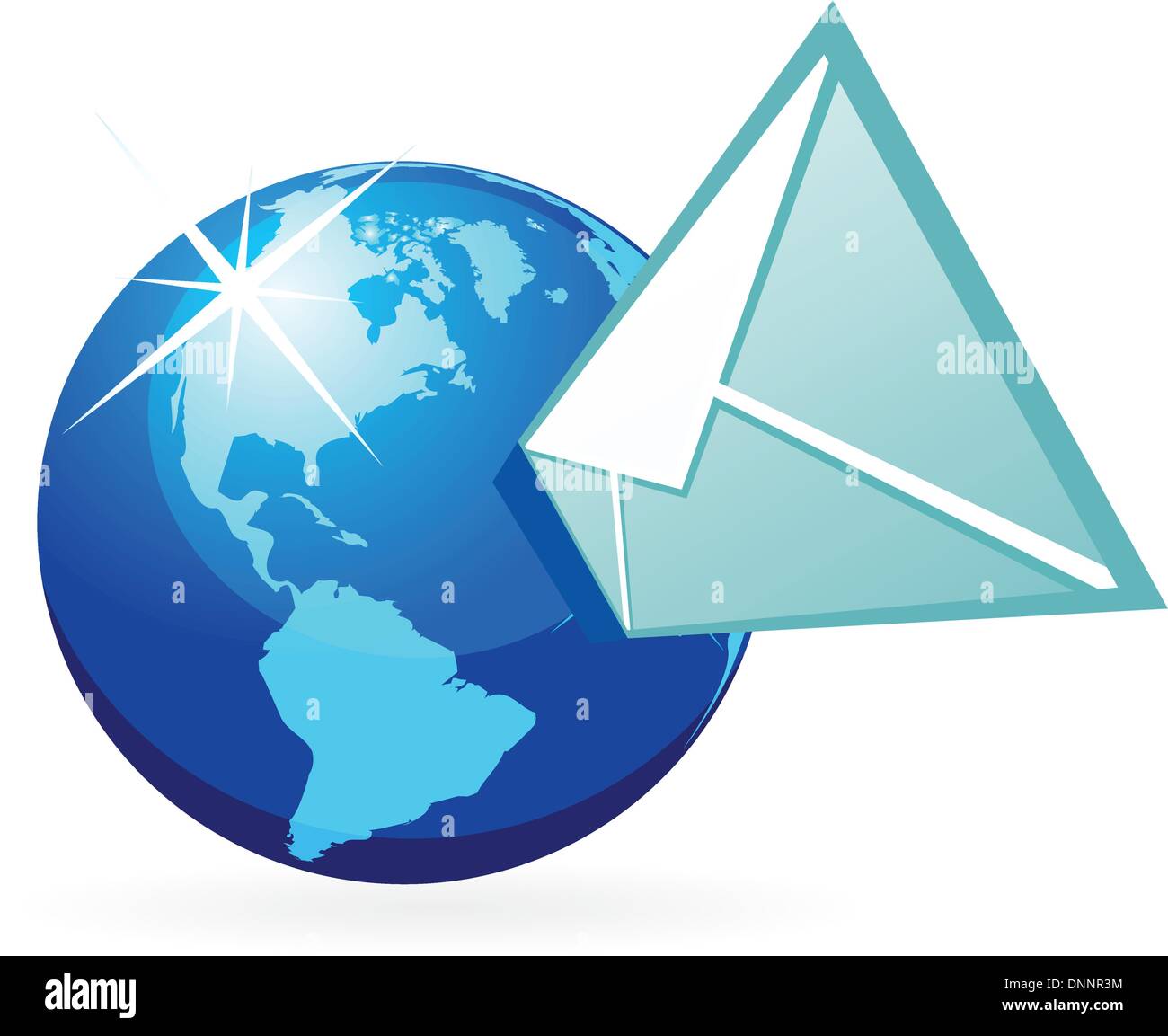 Painting on stamp Stock Vector Images - Alamy