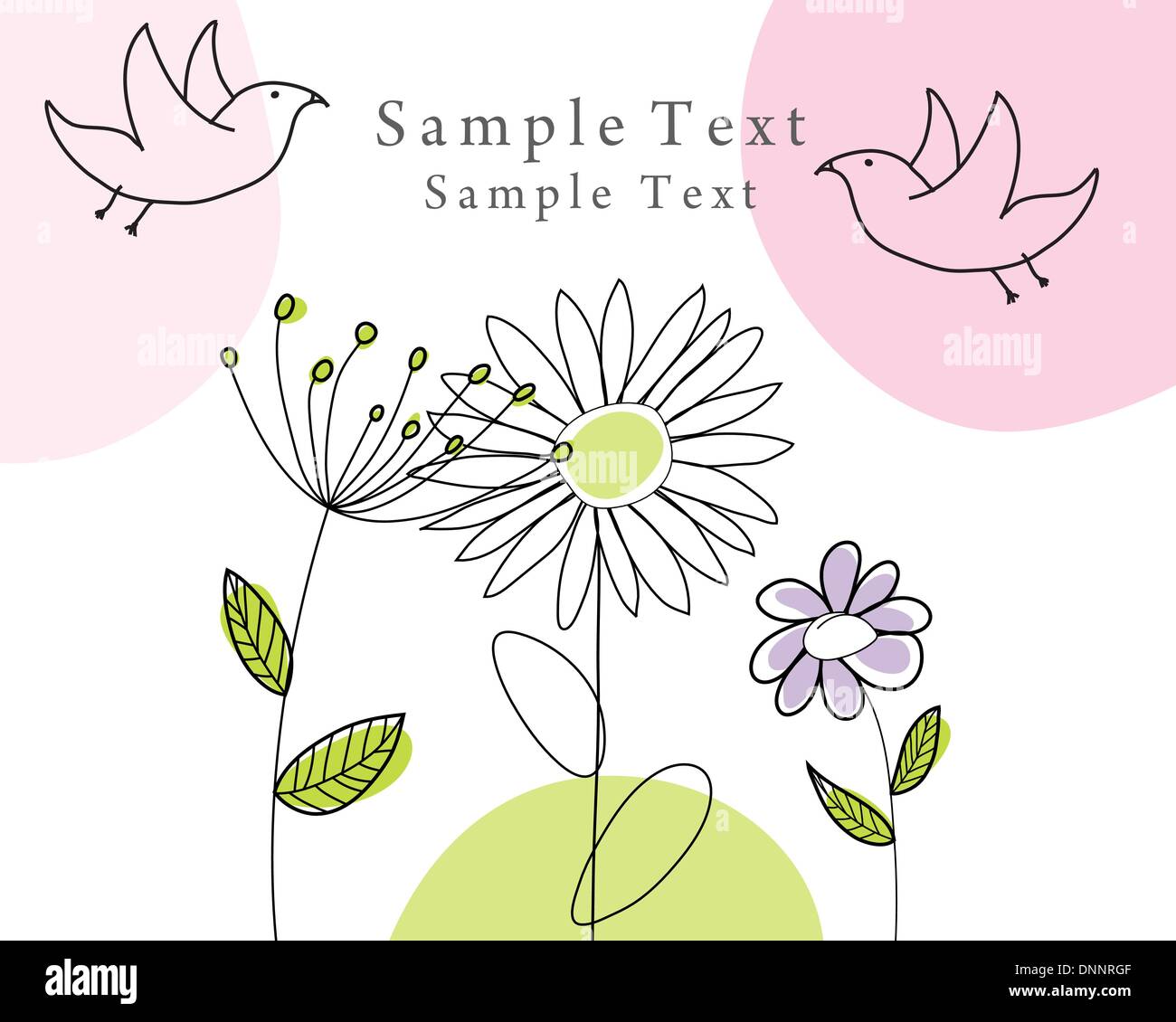 Hand drawn infant card for design use Stock Vector Image & Art - Alamy