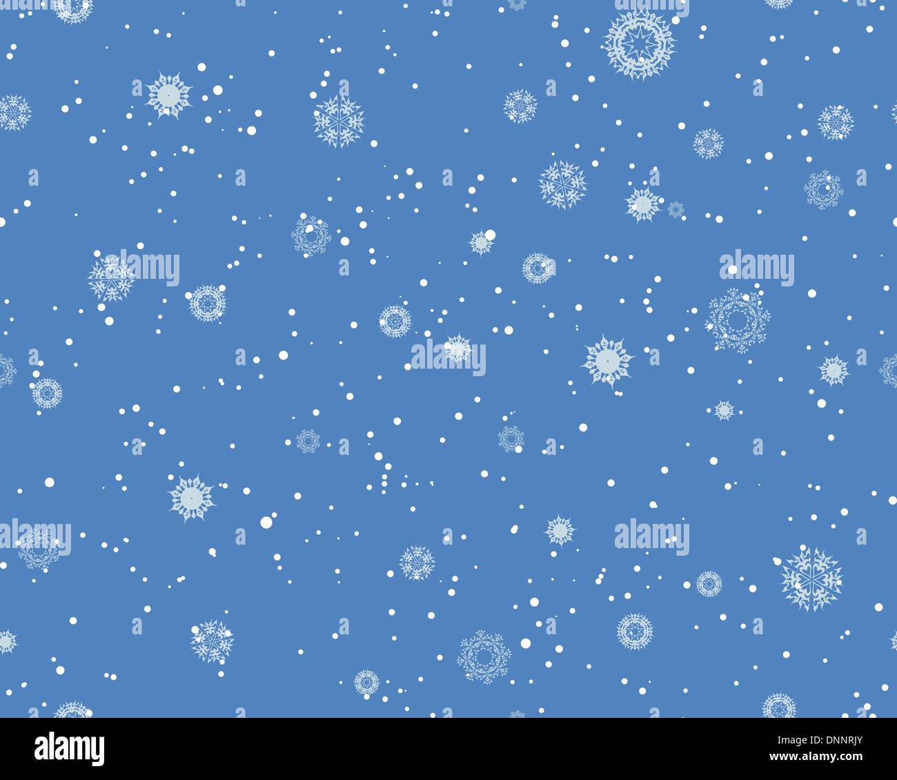 Seamless snowflakes background for winter and christmas theme. Vector ...