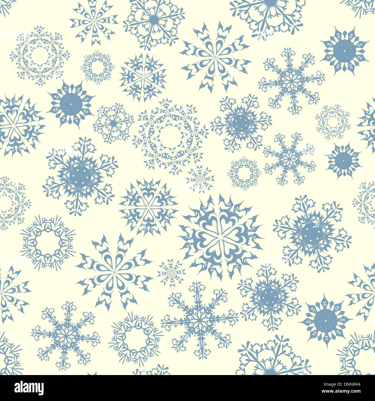 Seamless snowflake patterns. Fully editable EPS 8 vector illustration ...