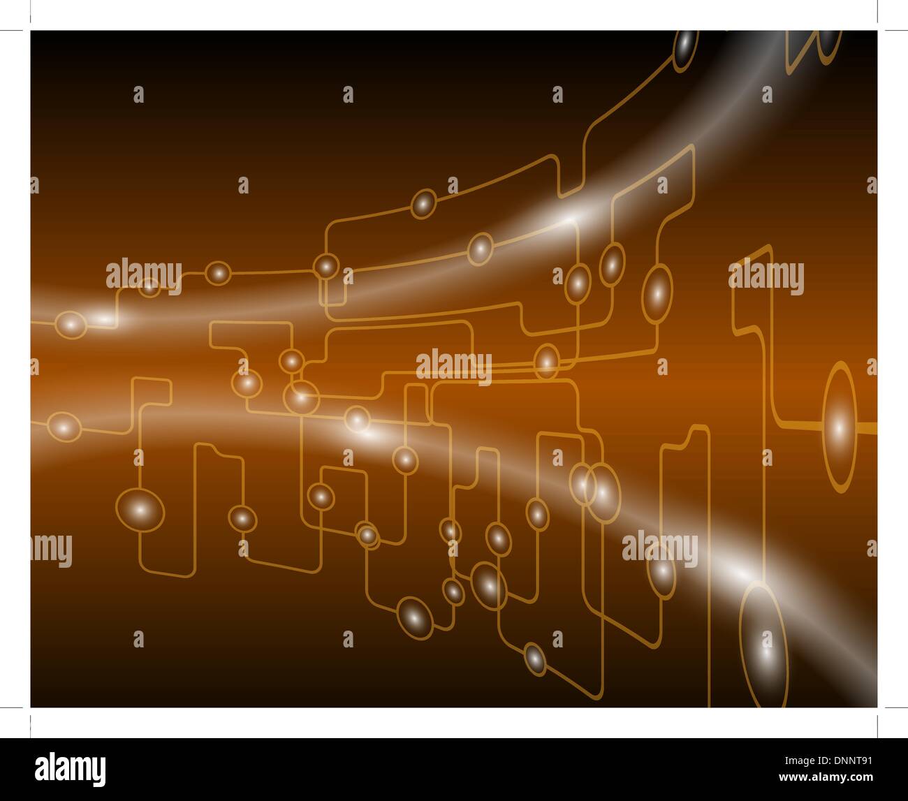 Technological brown background.Vector illustration with transparency ...
