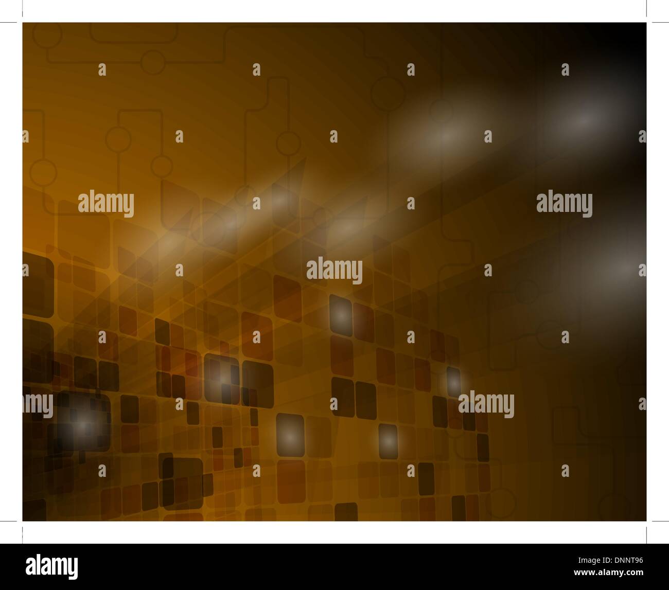 Technological brown background.Vector illustration with transparency ...