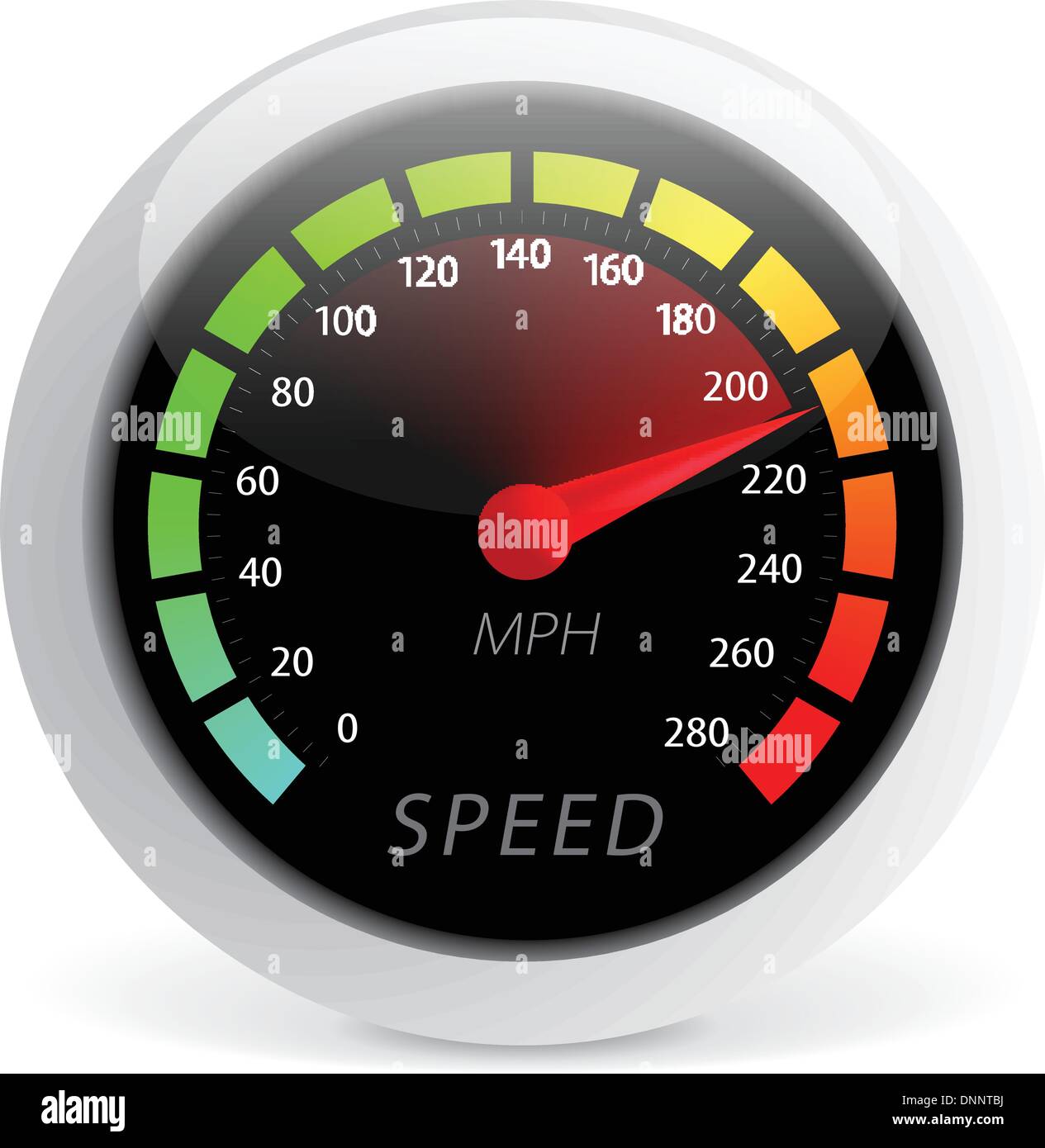 Speedometer Vector Art