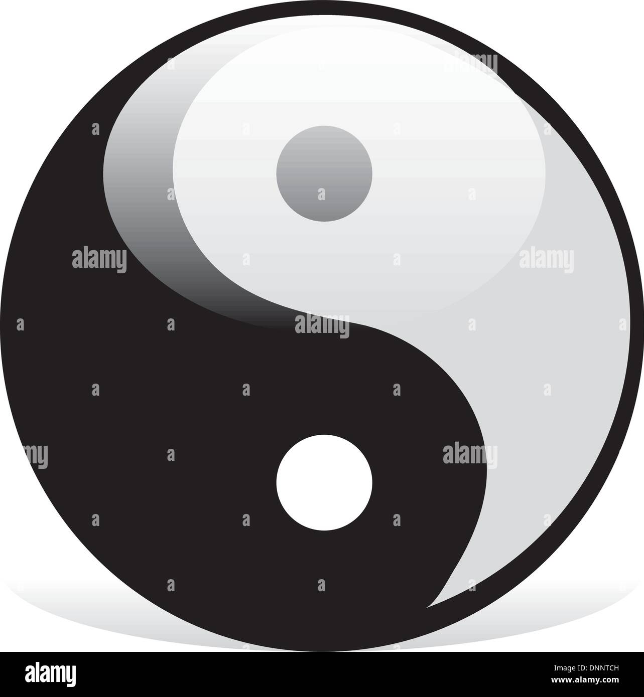 Yin ying Stock Vector Images - Alamy
