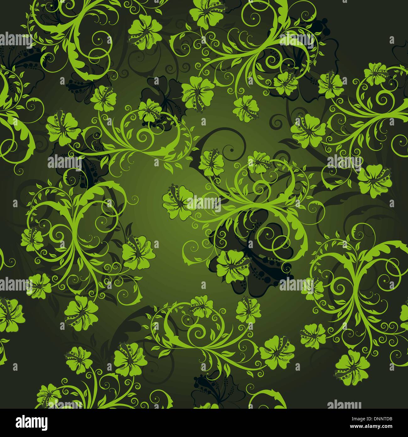 Floral seamless background for yours design use. For easy making ...