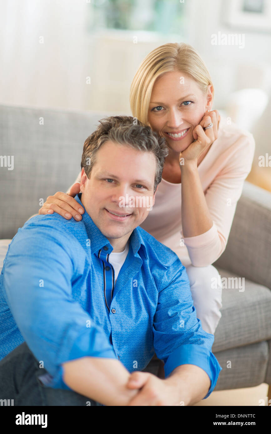 Sofa portrait hi-res stock photography and images - Alamy