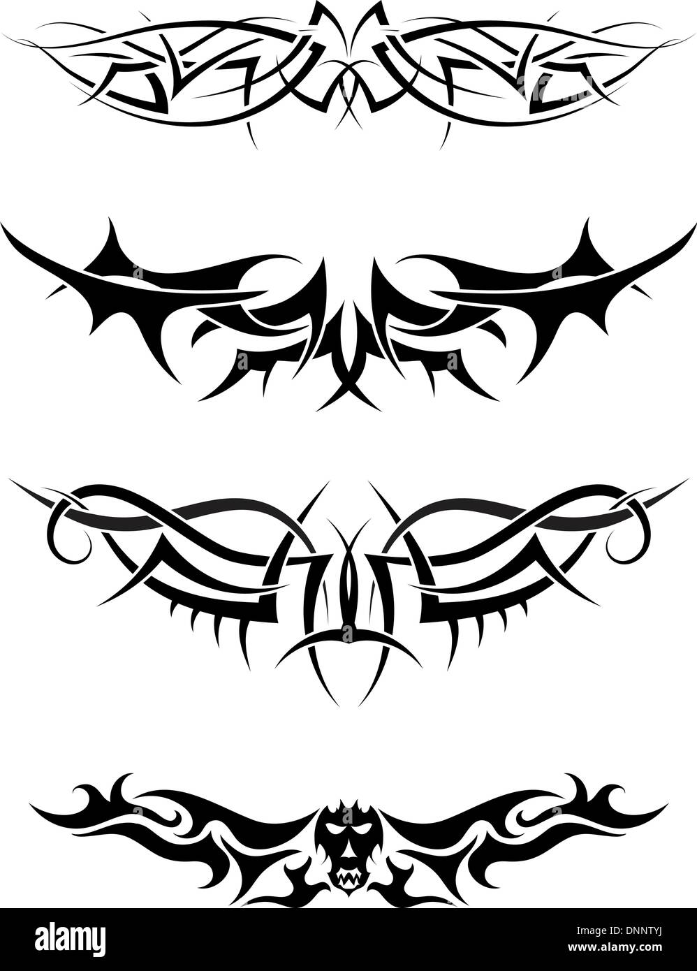 Unique Tribal Drawing Designs