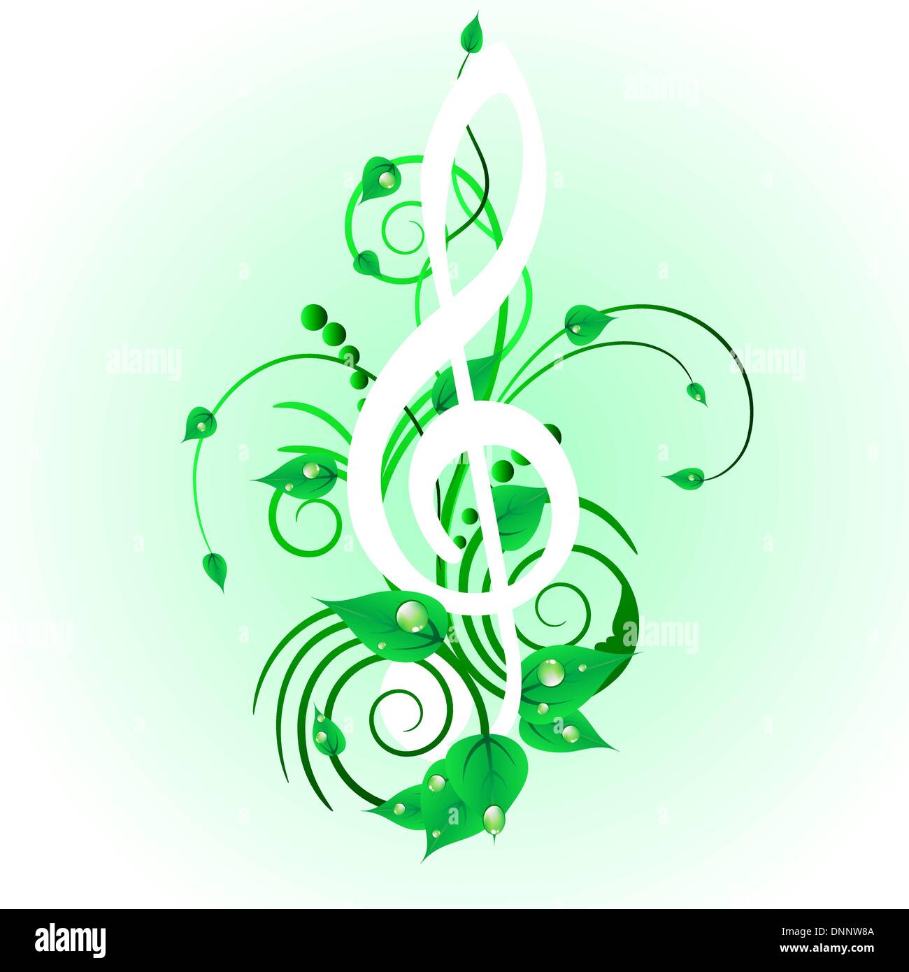 Grunge vector musical notes background for design use Stock Vector ...