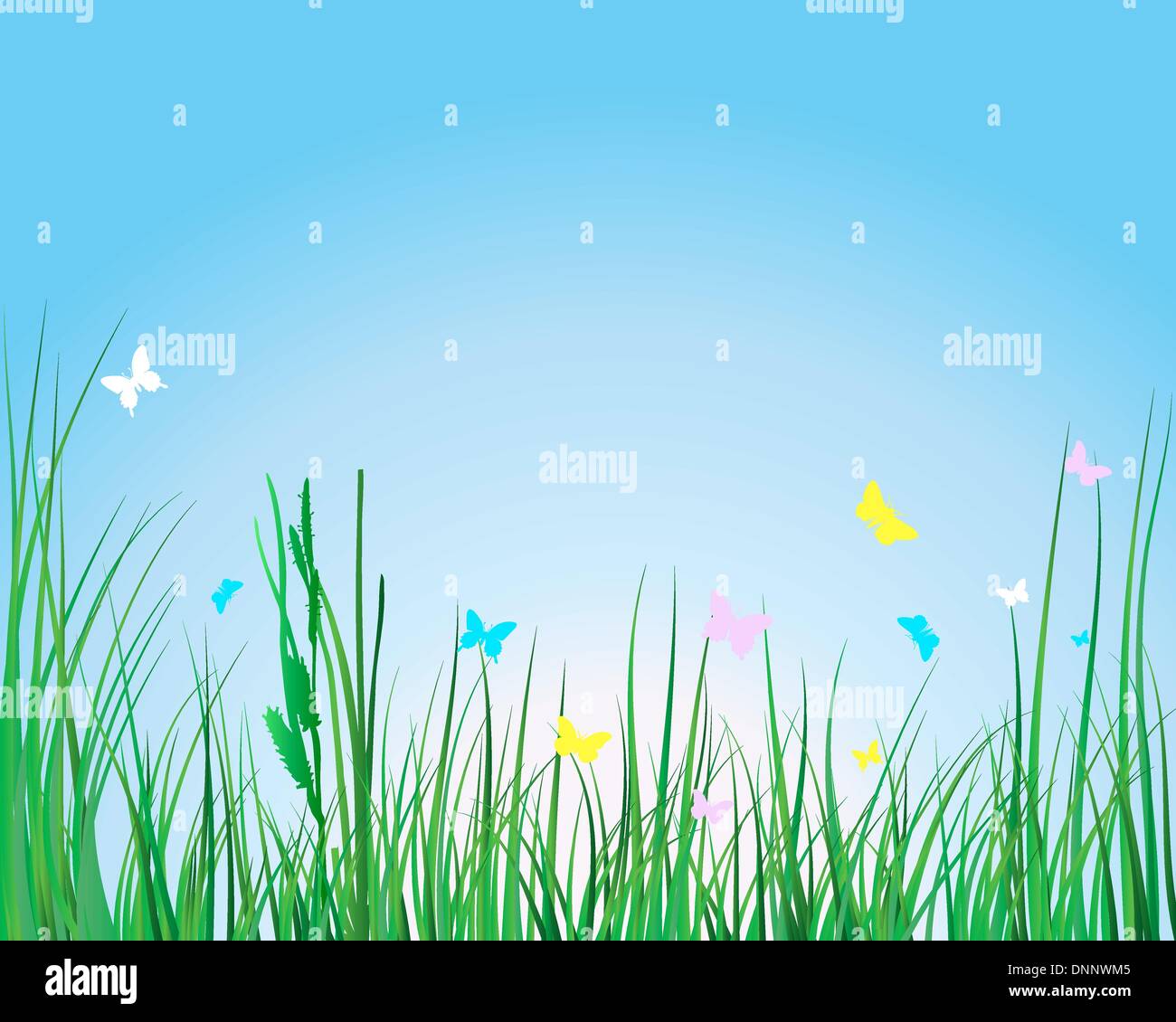 Vector illustration grass background for design usage Stock Vector ...