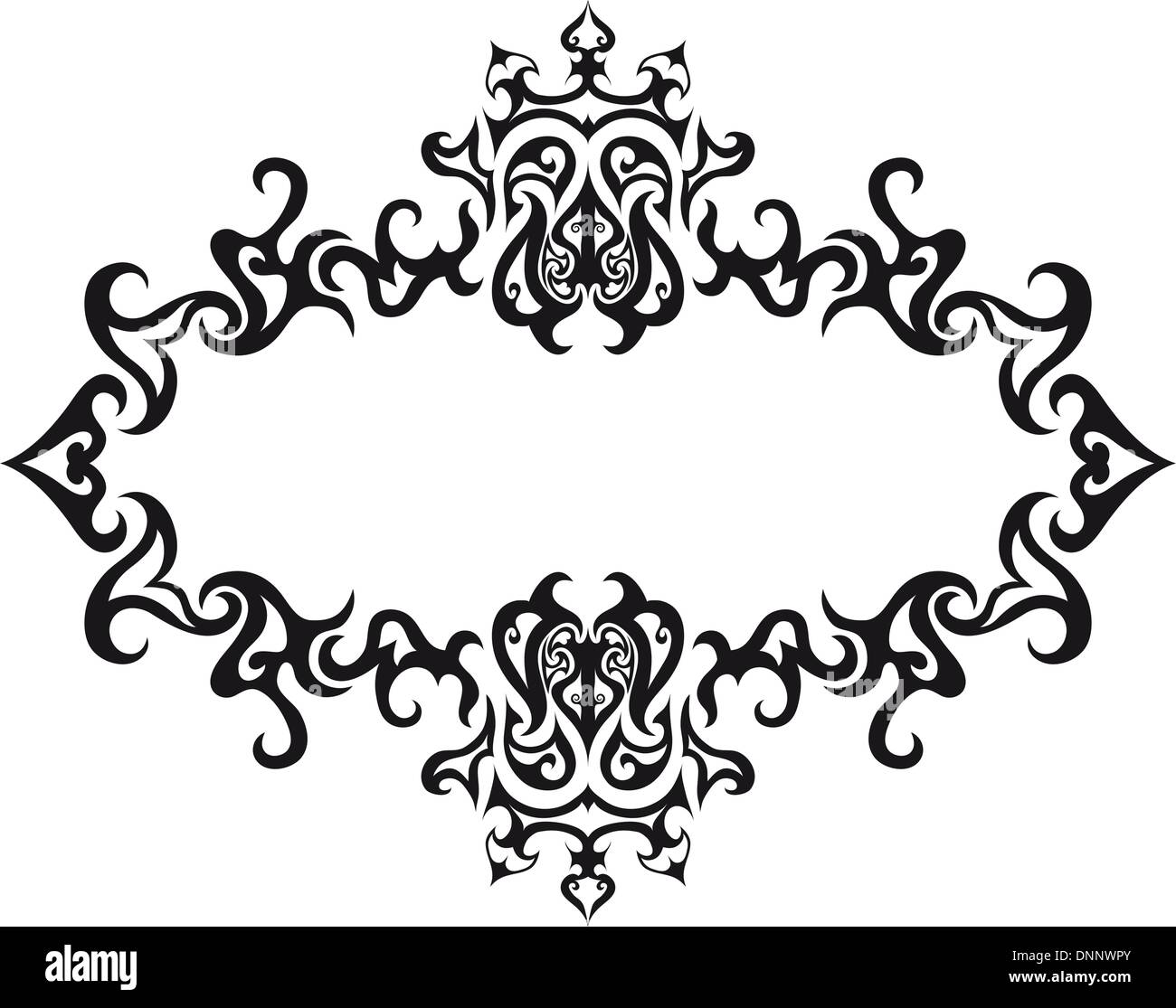 Abstract gothic vector frame for design use Stock Vector Image & Art ...