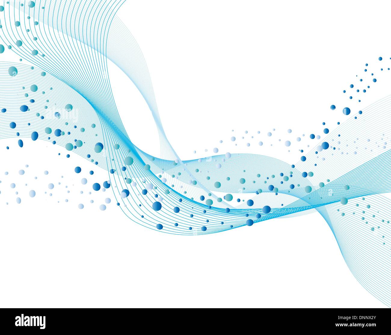 abstract vector water background with bubbles of air Stock Vector Image ...